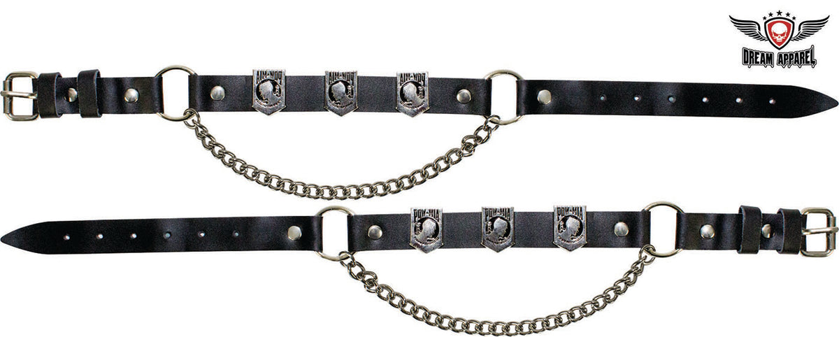POW/MIA Boot Chains – LeatherVendor